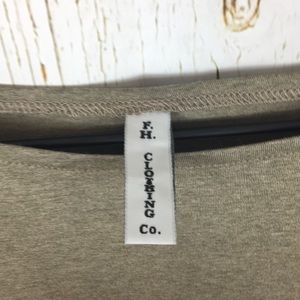 Fat Hat Clothing Co | Tops | Fh Clothing Co Rayon Blend Green Top ...